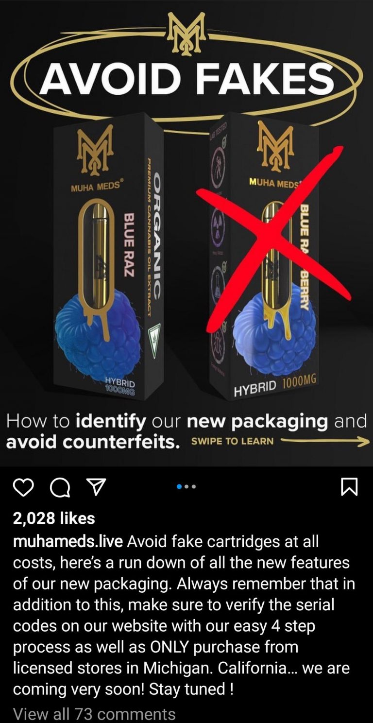 Fake Muha Meds: Now All Over The Place